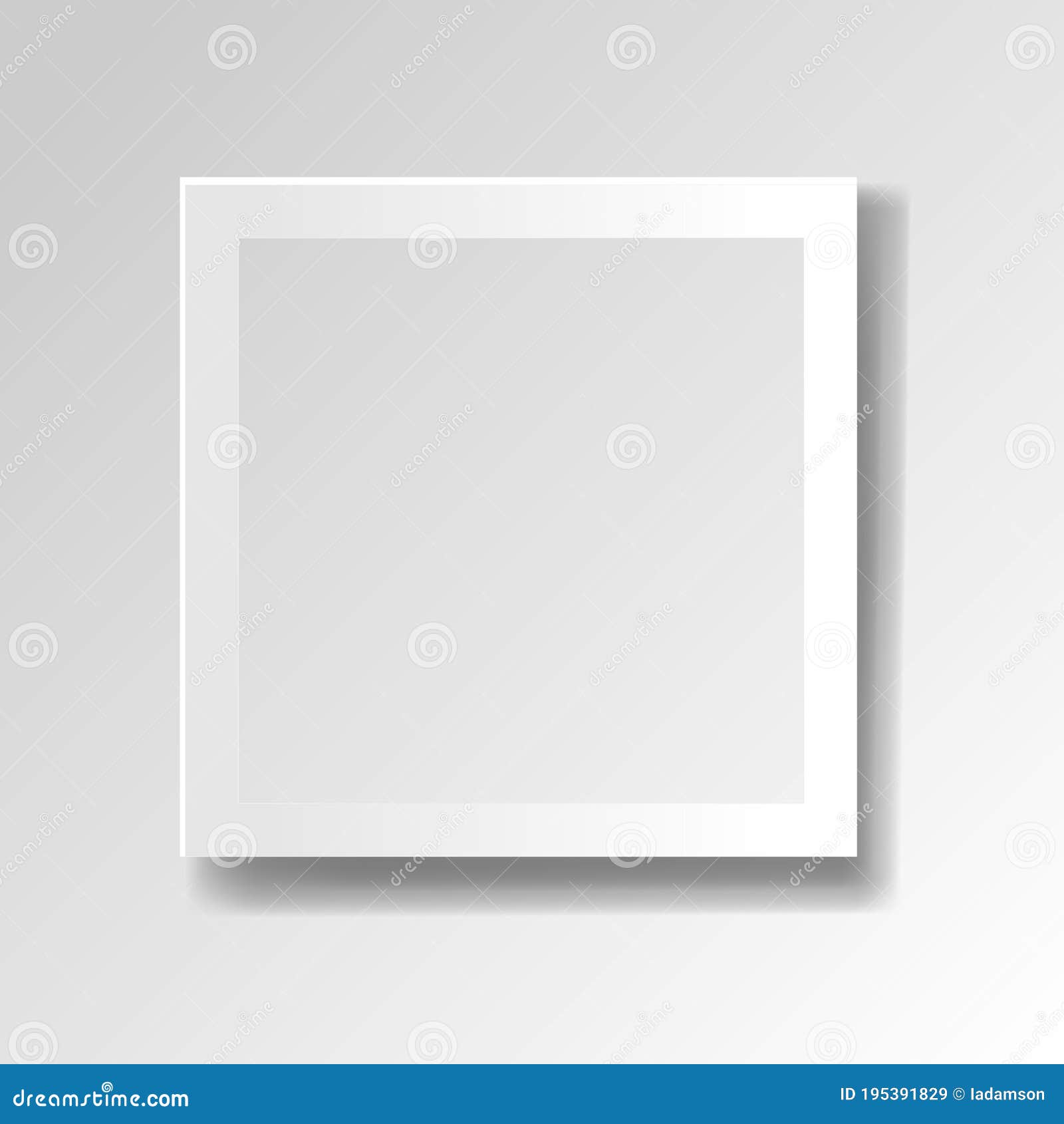White Frame Isolated Transparent Background Stock Vector - Illustration ...