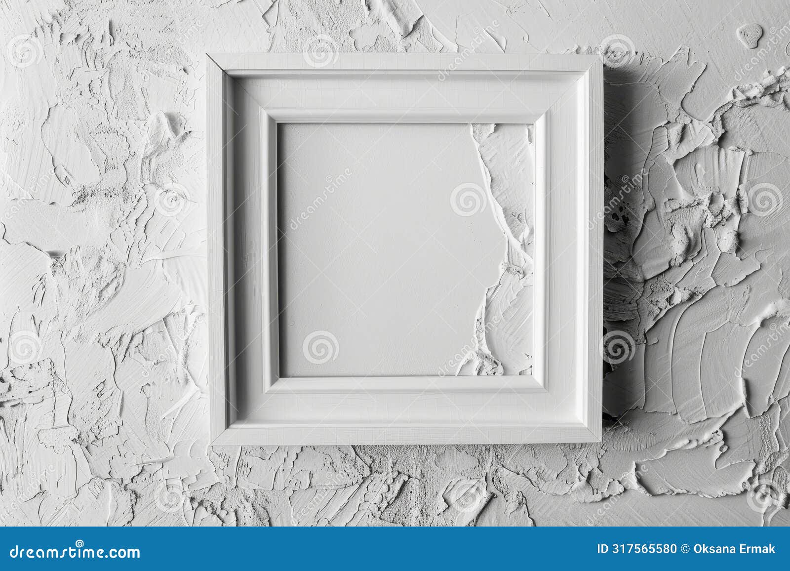 White Frame Texture Background, Realistic Square Frames, White Blank ...