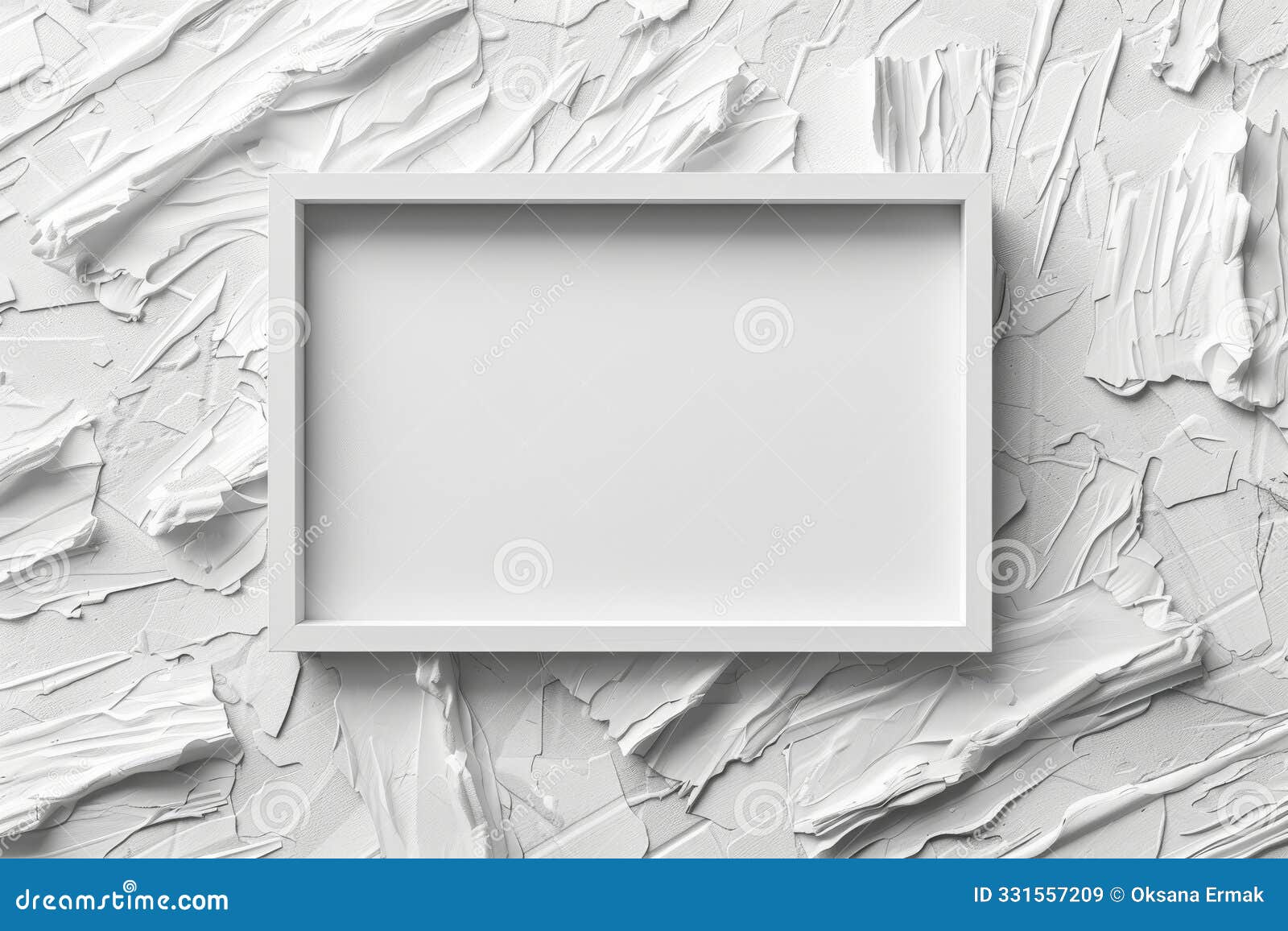 White Frame Texture Background, Realistic Square Frames, White Blank ...