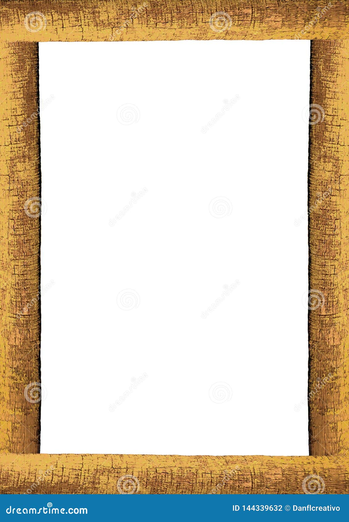 White Frame with Tree Trunk Edges Stock Photo - Image of indigenous ...