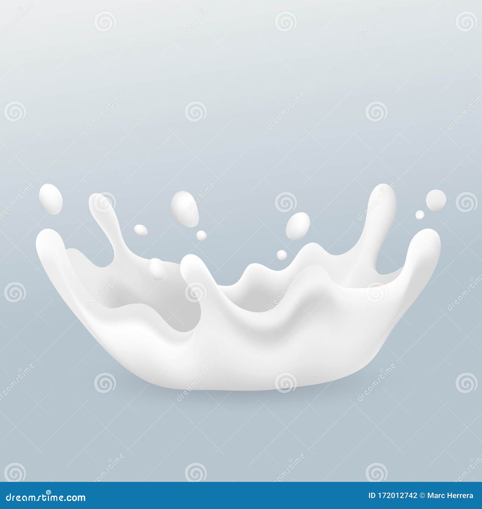 White Fresh Milk Splash Design Stock Vector - Illustration of liquid ...