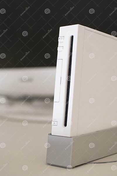 White game console editorial stock image. Image of white - 4304389