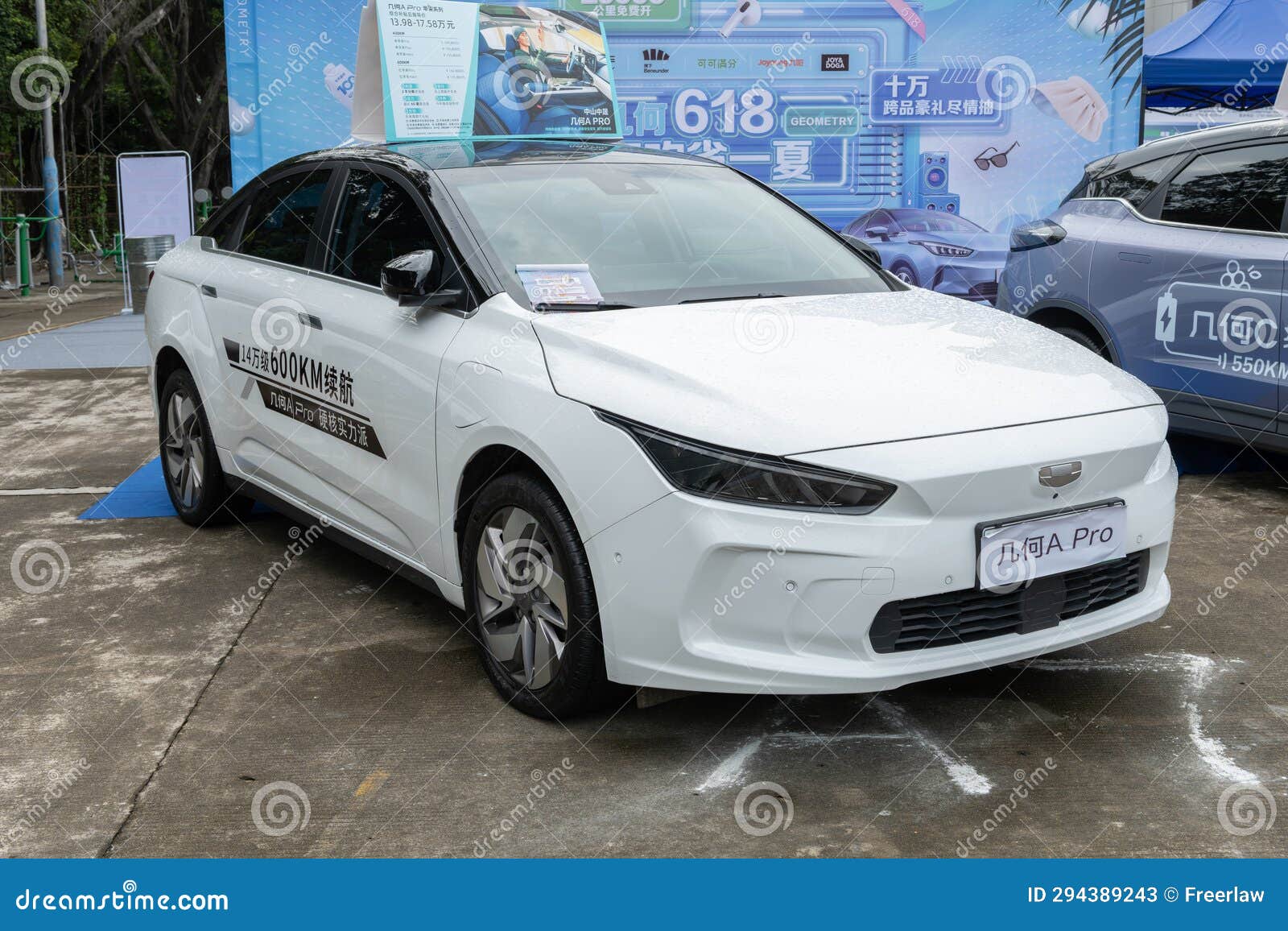 A White Geely Geome a Pro Electrical Car Editorial Stock Photo - Image ...