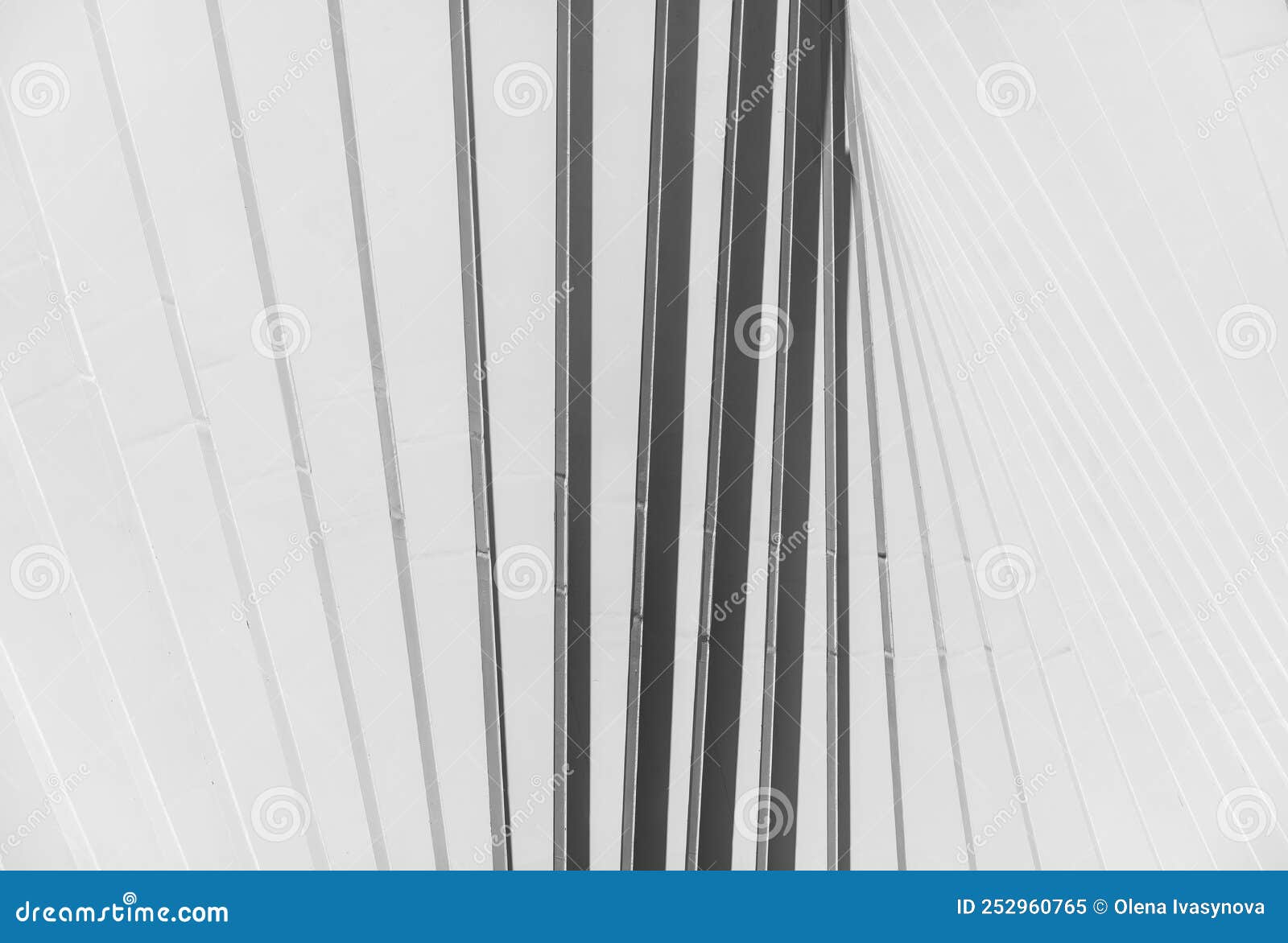 White Geometric Abstraction of Straight Vertical Lines Leaning at a ...
