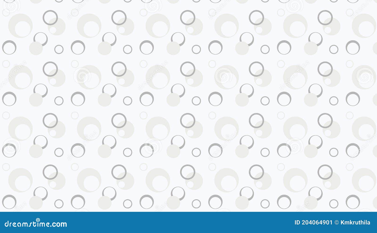 White Geometric Circle Pattern Background Vector Stock Illustration ...