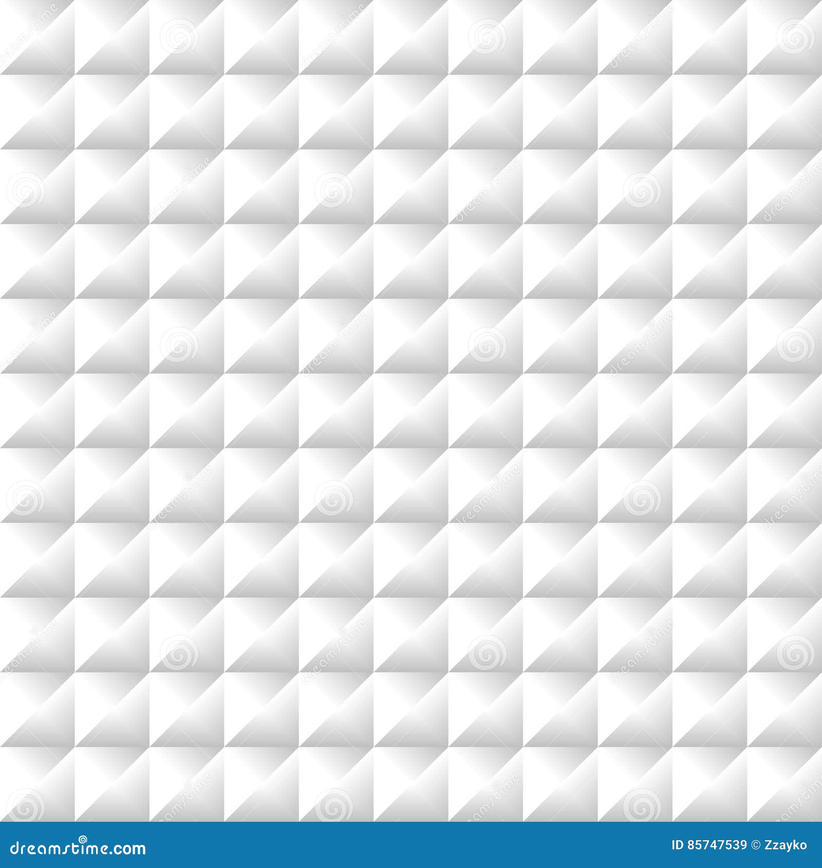 White Geometric Futuristic Texture, Seamless Background Stock ...