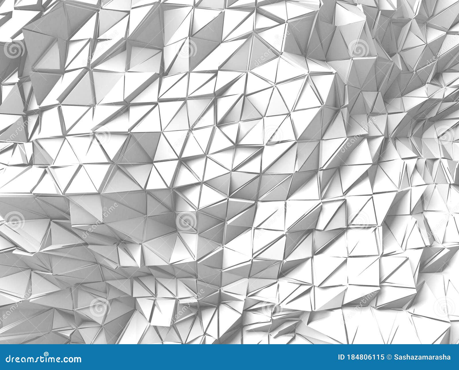White Geometric Poligon Abstract Background Stock Illustration ...