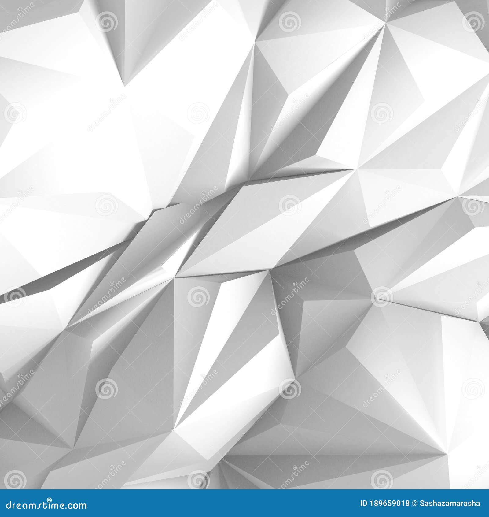 White Geometric Poligon Abstract Background Stock Illustration ...