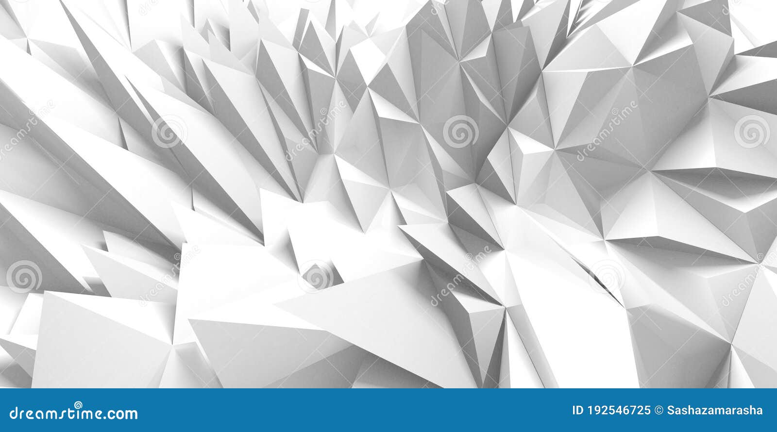 White Geometric Poligon Abstract Background Stock Illustration ...