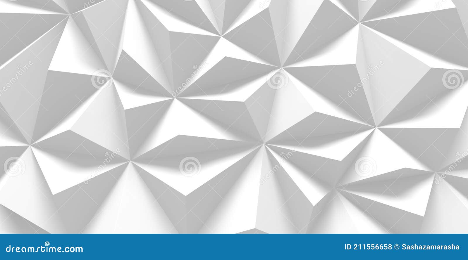 White Geometric Poligon Abstract Background Stock Illustration ...