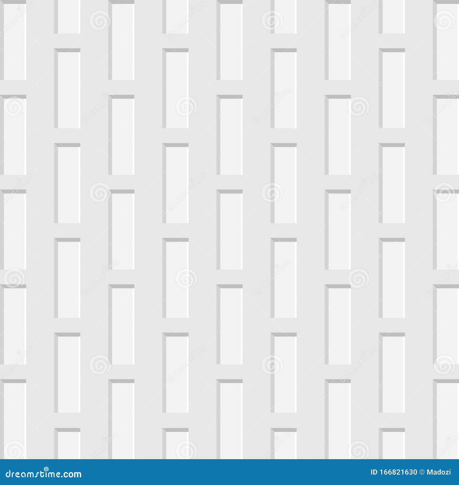 White Geometric Rectangle Texture Background Stock Vector ...