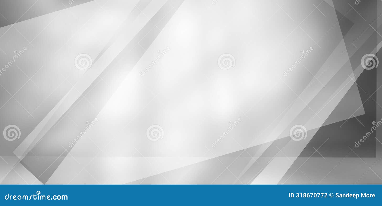 White Geometric Shapes Background. Dynamic Shapes Compositio Stock ...