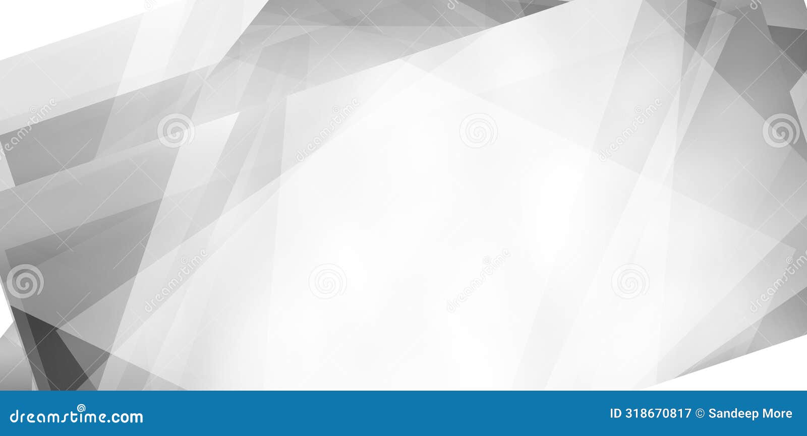 White Geometric Shapes Background. Dynamic Shapes Compositio Stock ...