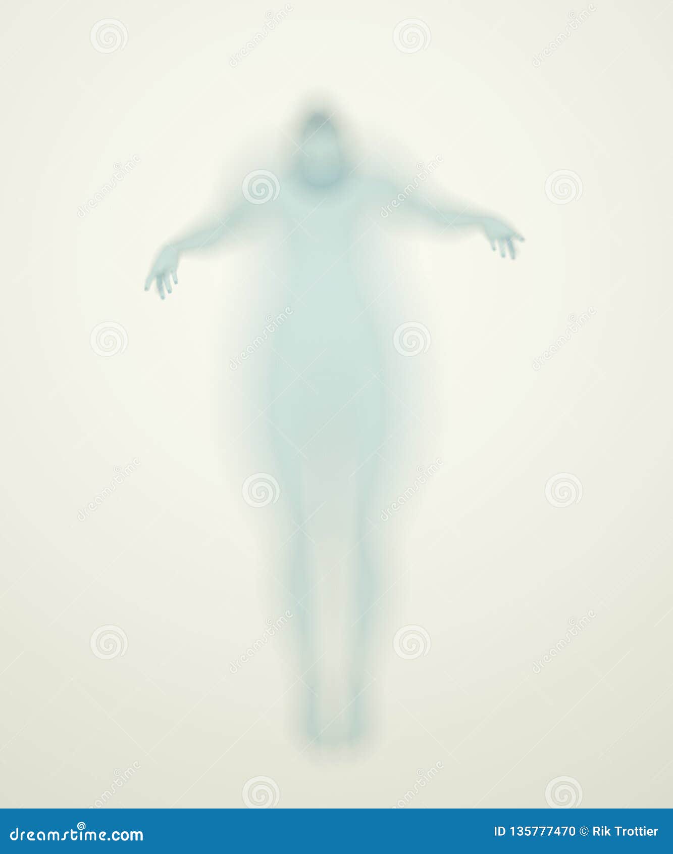 Translucent floating ghost stock illustration. Illustration of ...