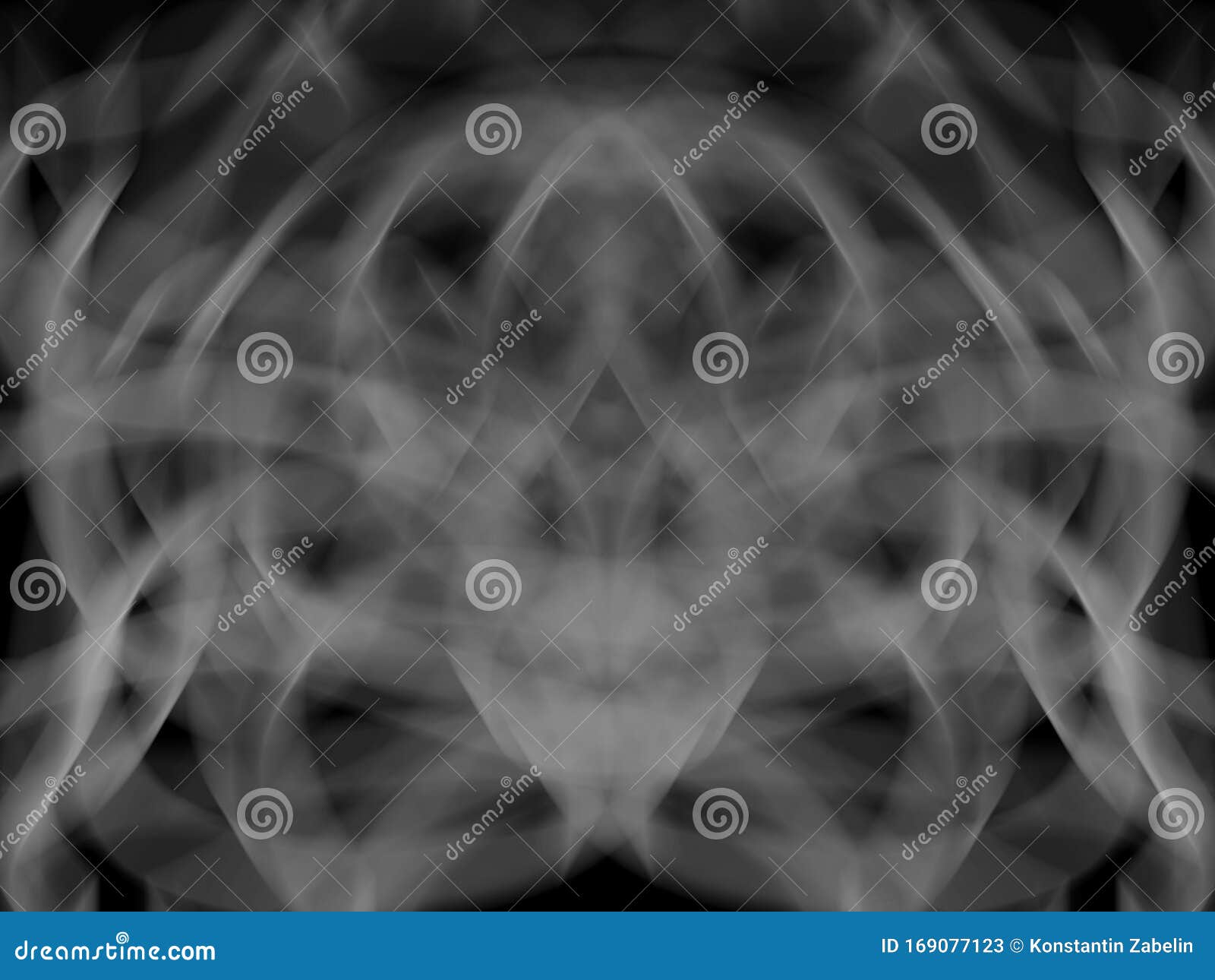 White Ghost Circles. Abstract Background. Stock Illustration ...