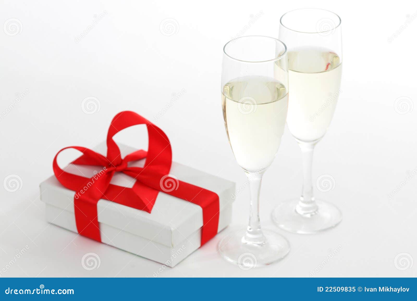 White gift stock image. Image of ribbon, celebration - 22509835
