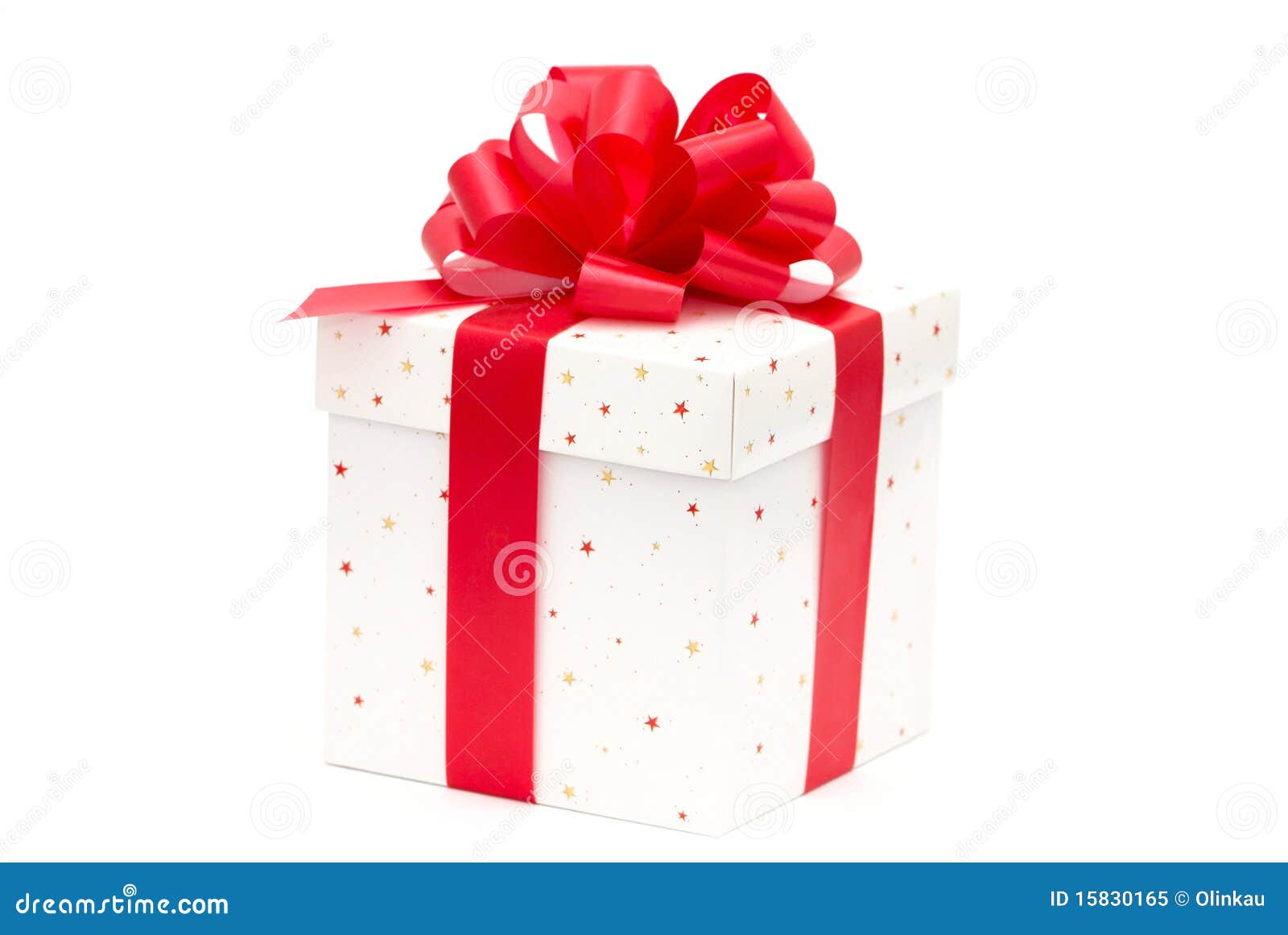White gift box stock image. Image of life, greeting, path - 15830165
