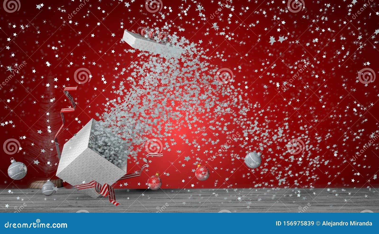 Gift Box Exploding Cartoon Vector | CartoonDealer.com #17464367