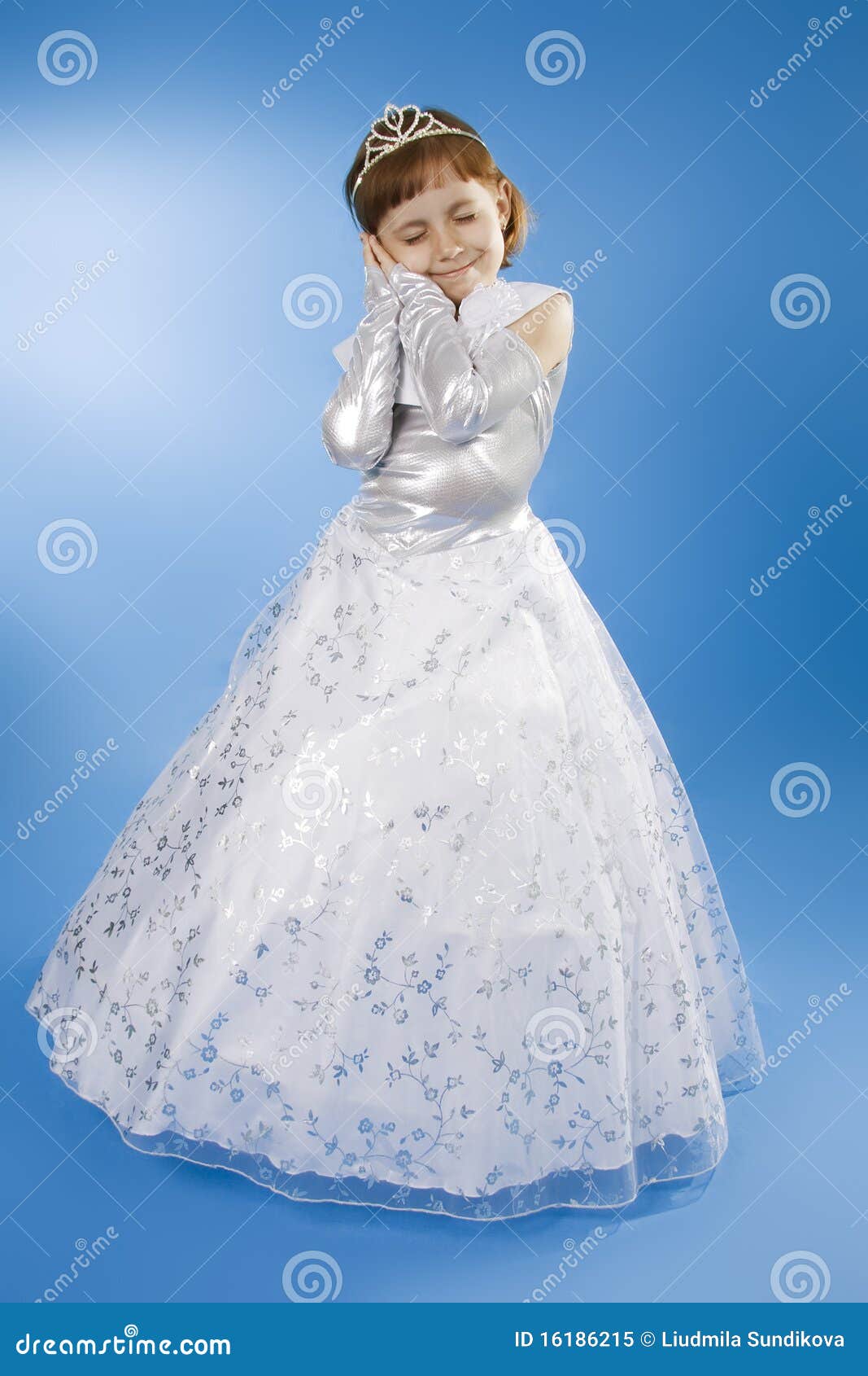 White Girl Princess. Sleeping Beauty Stock Image - Image of cute ...