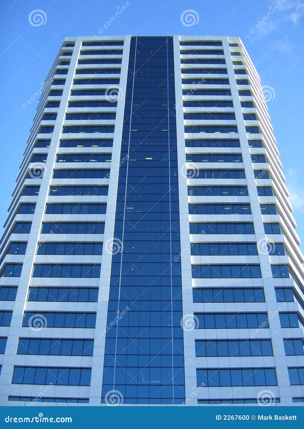 White glass building stock photo. Image of blue, offices - 2267600
