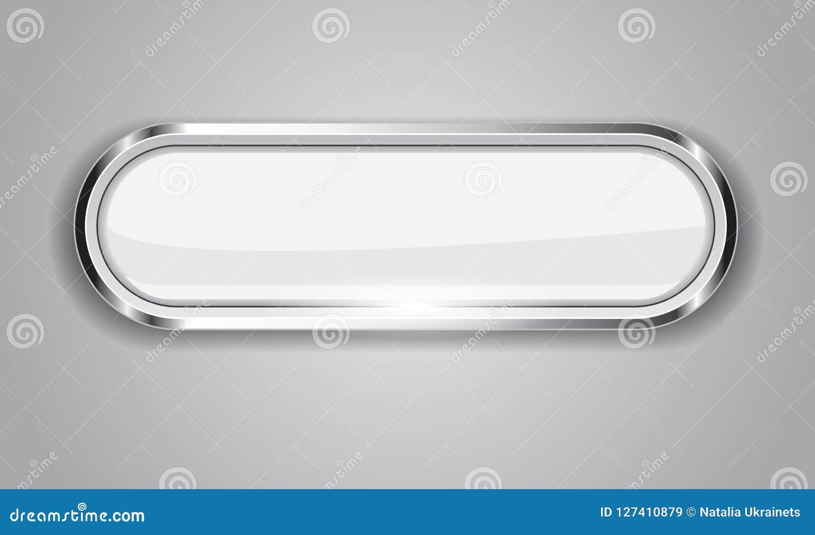 White glass oval button stock vector. Illustration of blank - 127410879 White glass oval button stock vector. Illustration of blank - 127410879