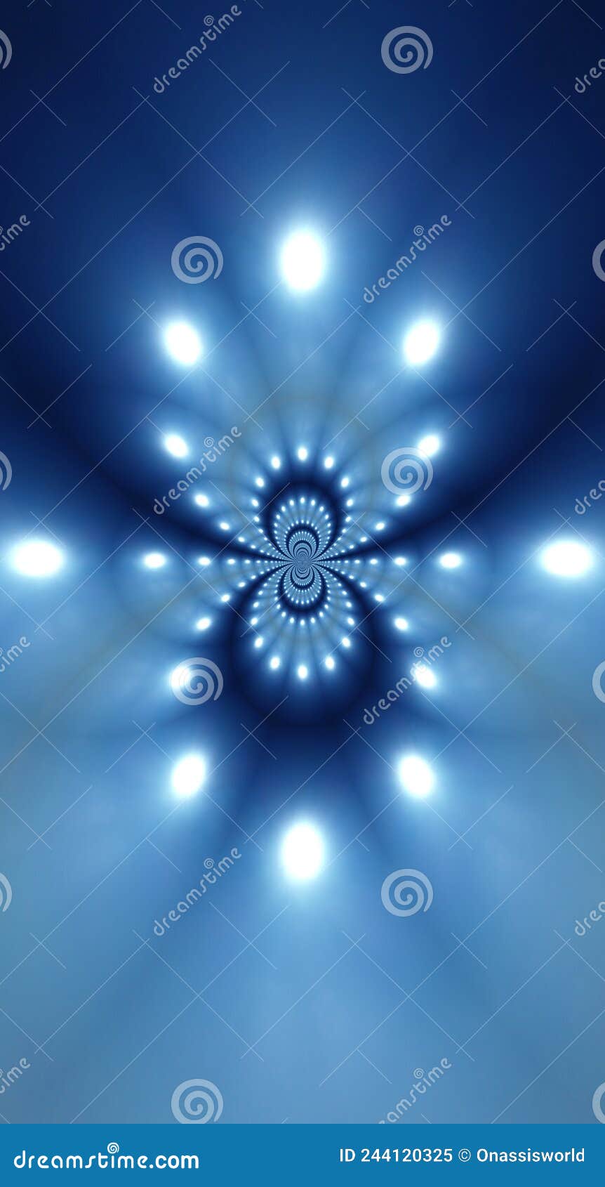 White Glow Sun Blue Abstract Backgrounds Blurs Stock Illustration ...