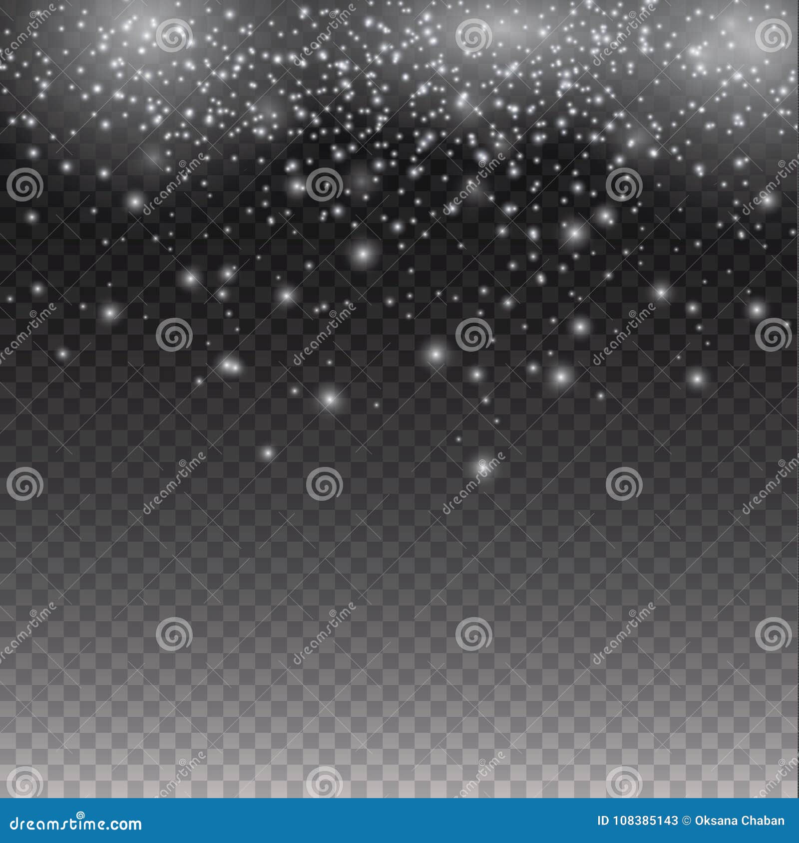 White Glowing Light Burst Explosion on Transparent Background. Vector ...