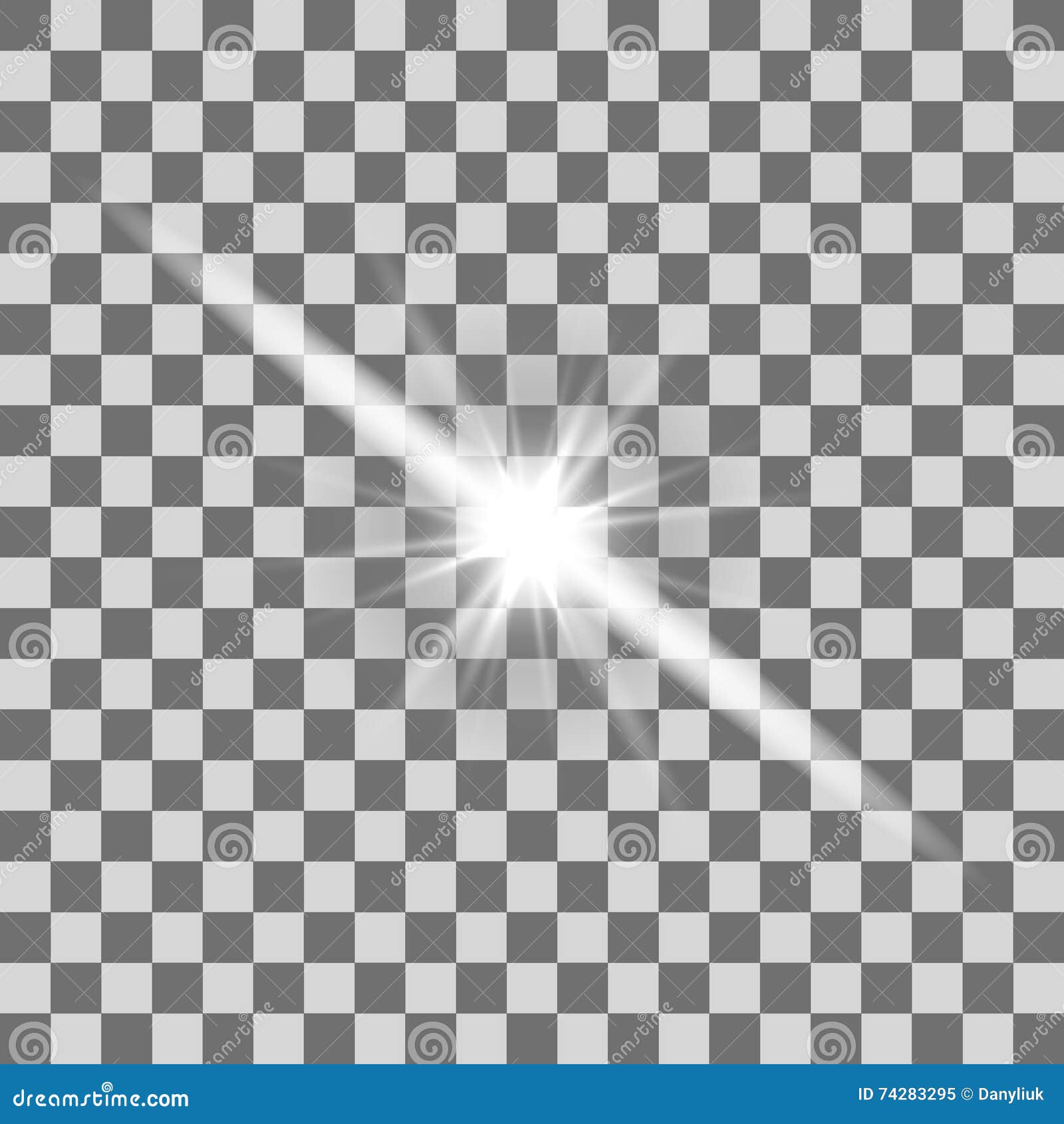 White Glowing Light Burst Explosion with Transparent Background Stock ...