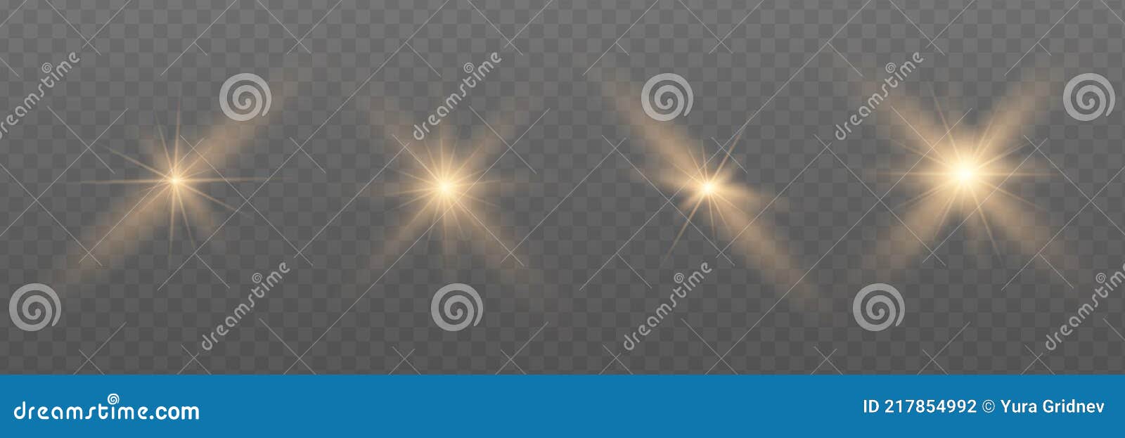 White Glowing Light Explodes on a Transparent Background. Sparkling ...