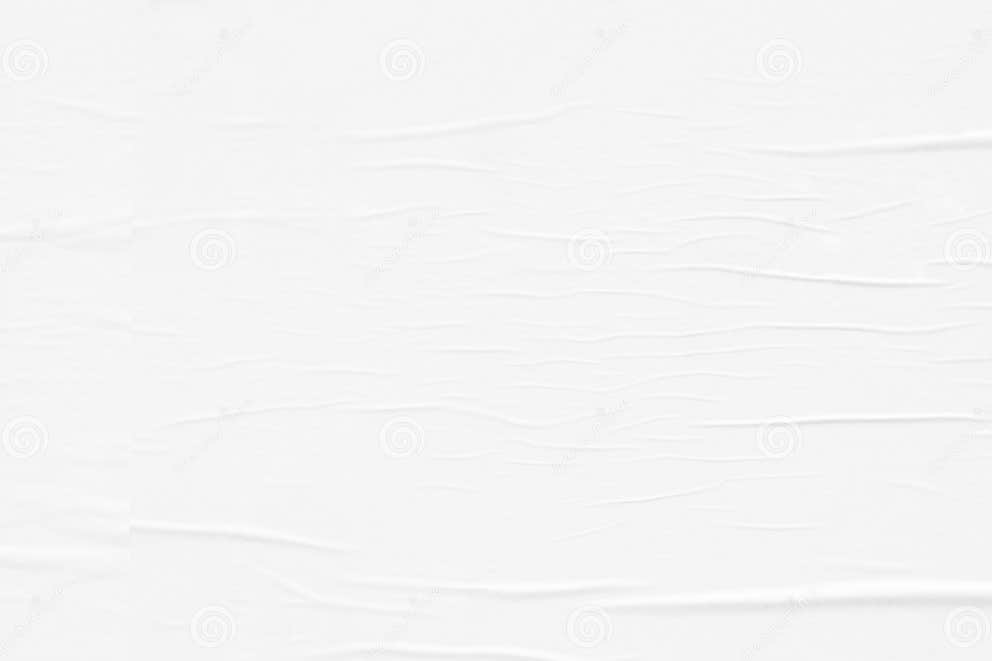 White Glued Paper Surface Texture Stock Image - Image of glued, poster ...