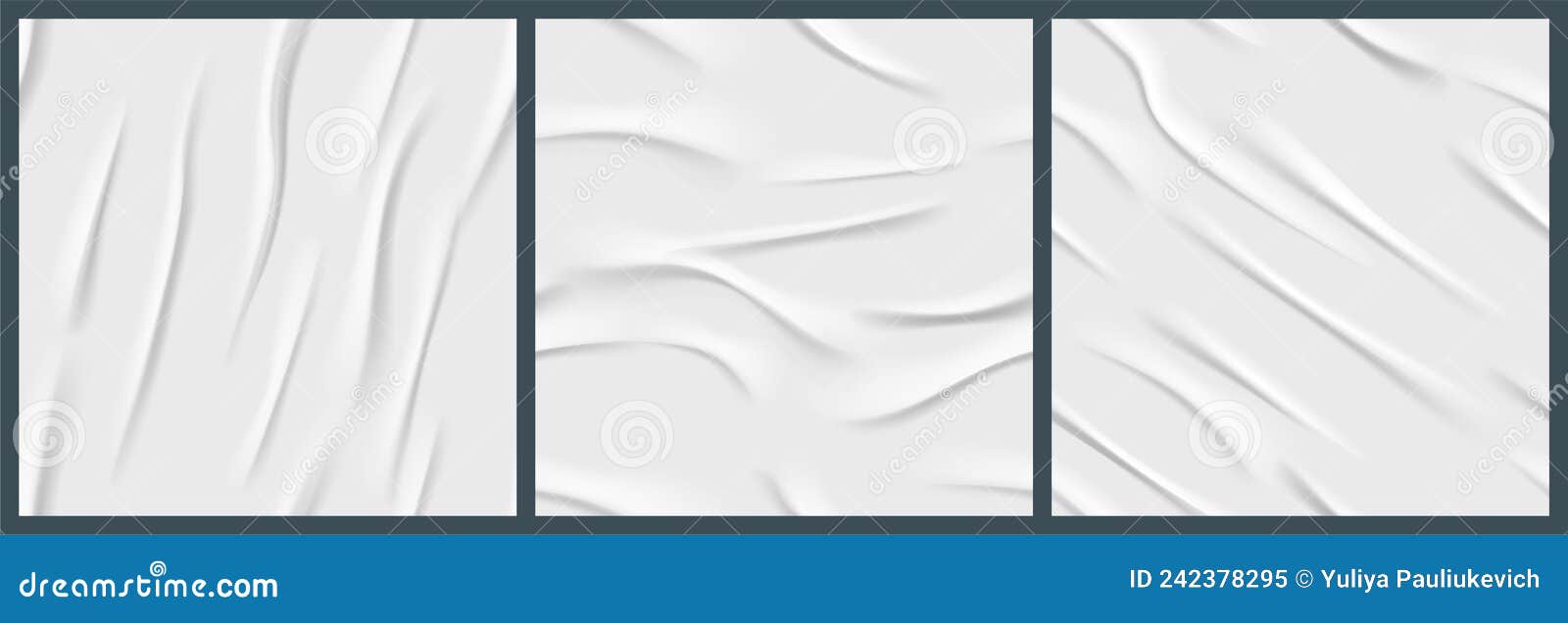 White Glued Paper Texture, Seamless Pattern Stock Vector - Illustration ...