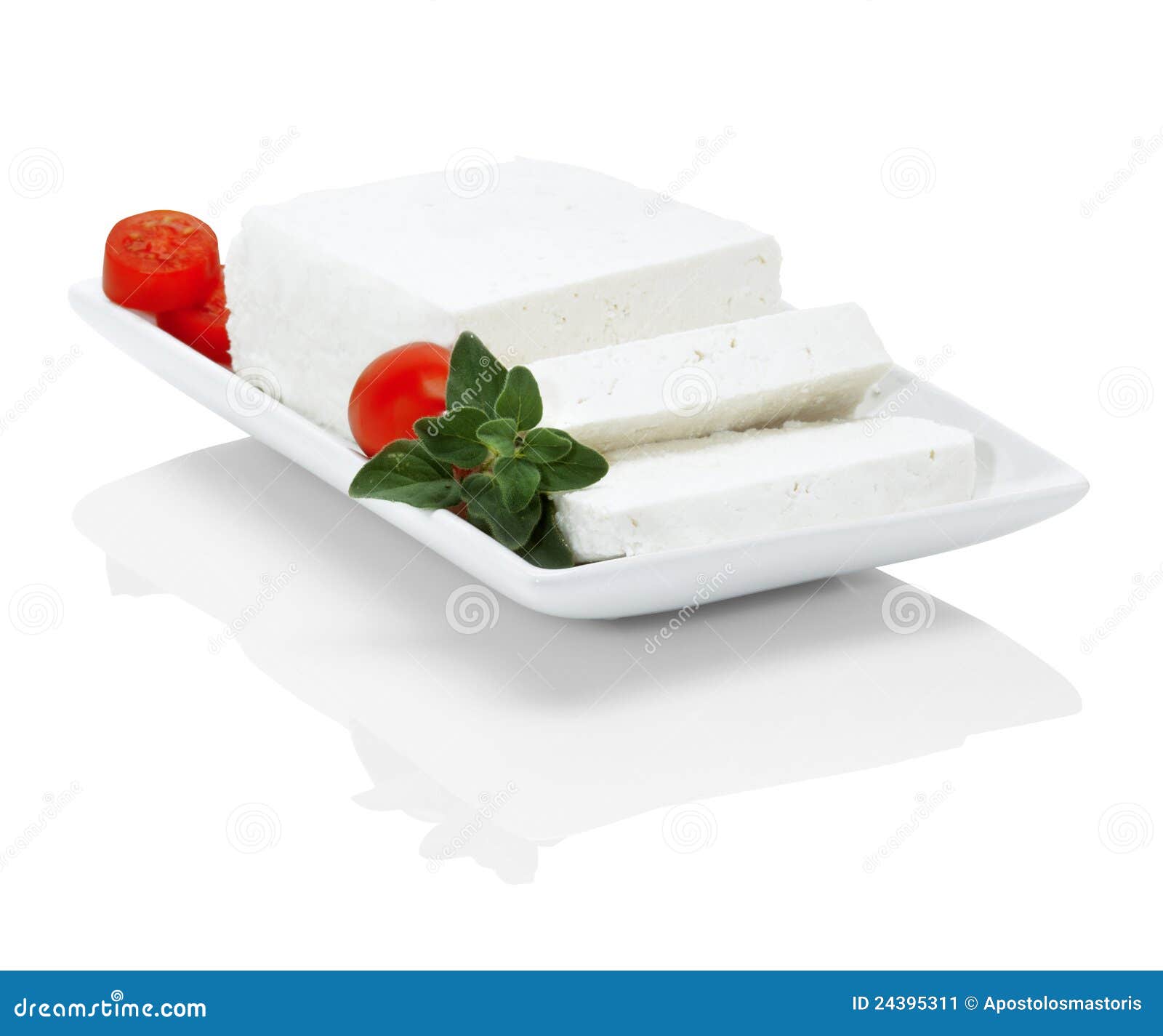 White goat cheese stock image. Image of slice, tomato - 24395311