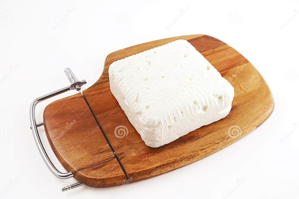 White goat cheese block stock photo. Image of expressing - 7923862