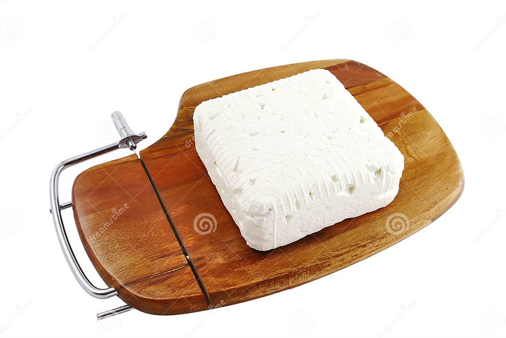 White goat cheese block stock image. Image of feta, cooking - 8586759
