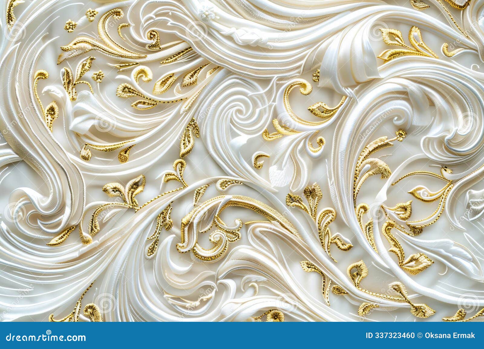 Embroidery Texture Flat Stitch. Hemstitch. Stock Photography ...