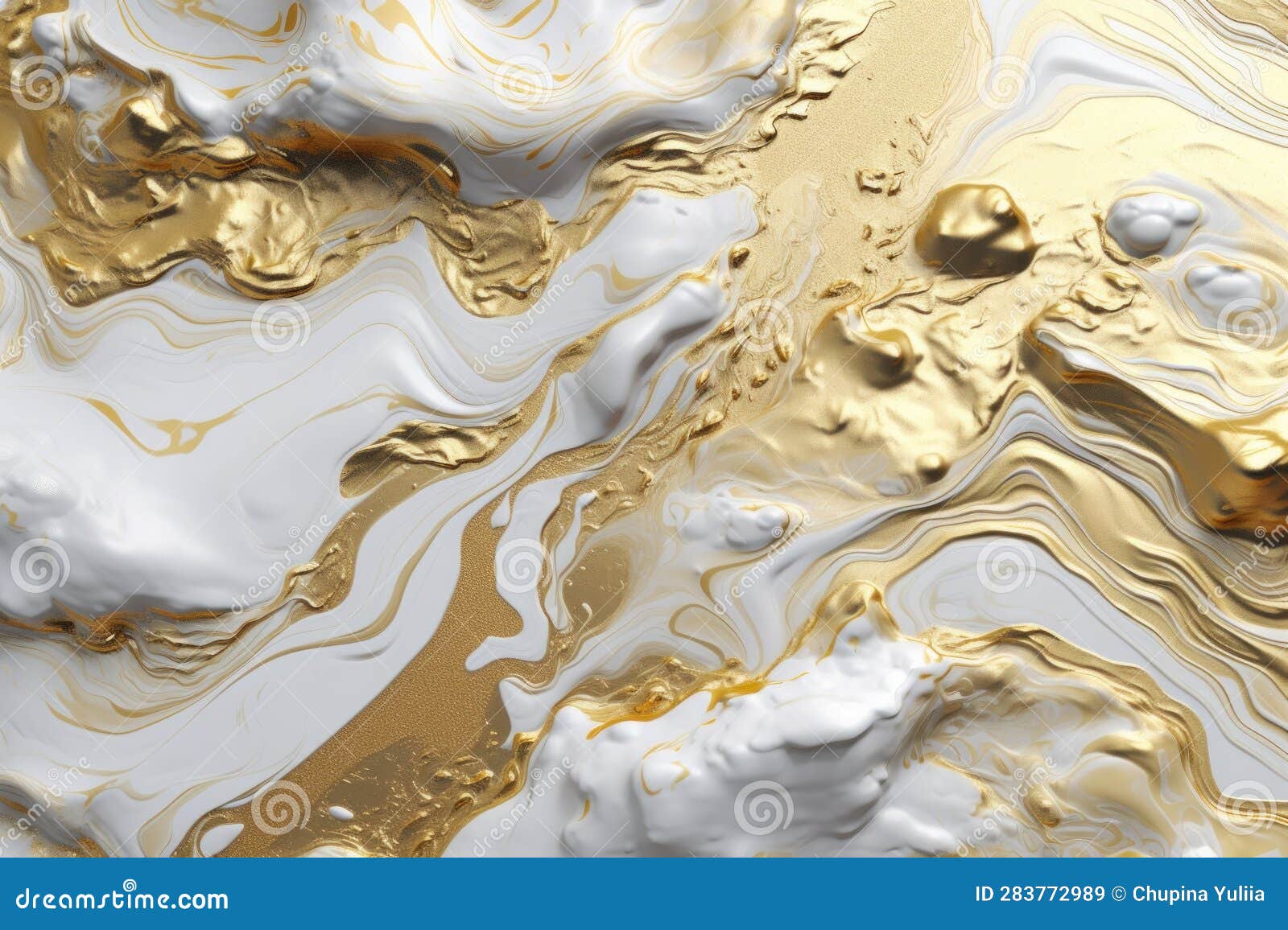 This is White and Gold Texture Map. AI Generated Stock Illustration ...
