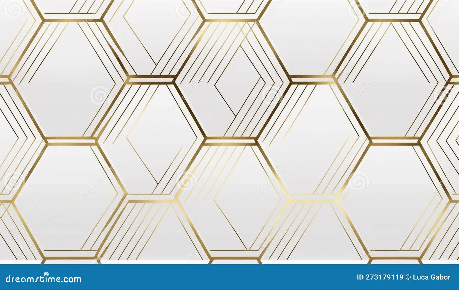 Best White Simple Abstract Geometric Vector Seamless Pattern with Gold ...