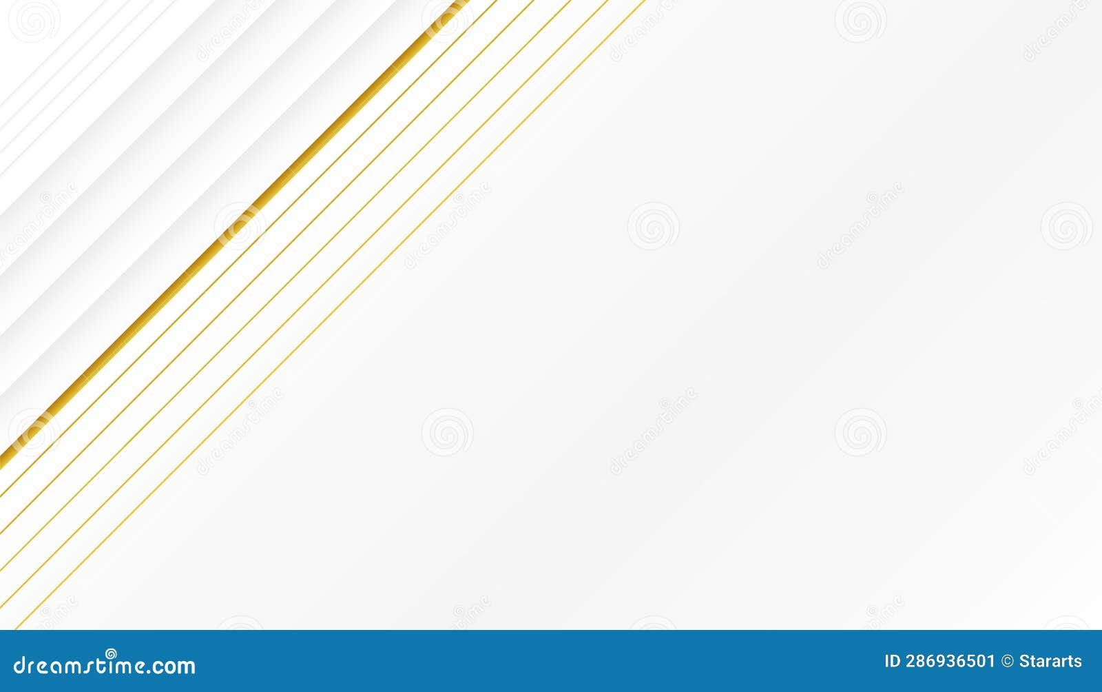 White and Golden Banner with Geometric Diagonal Lines Stock Vector ...