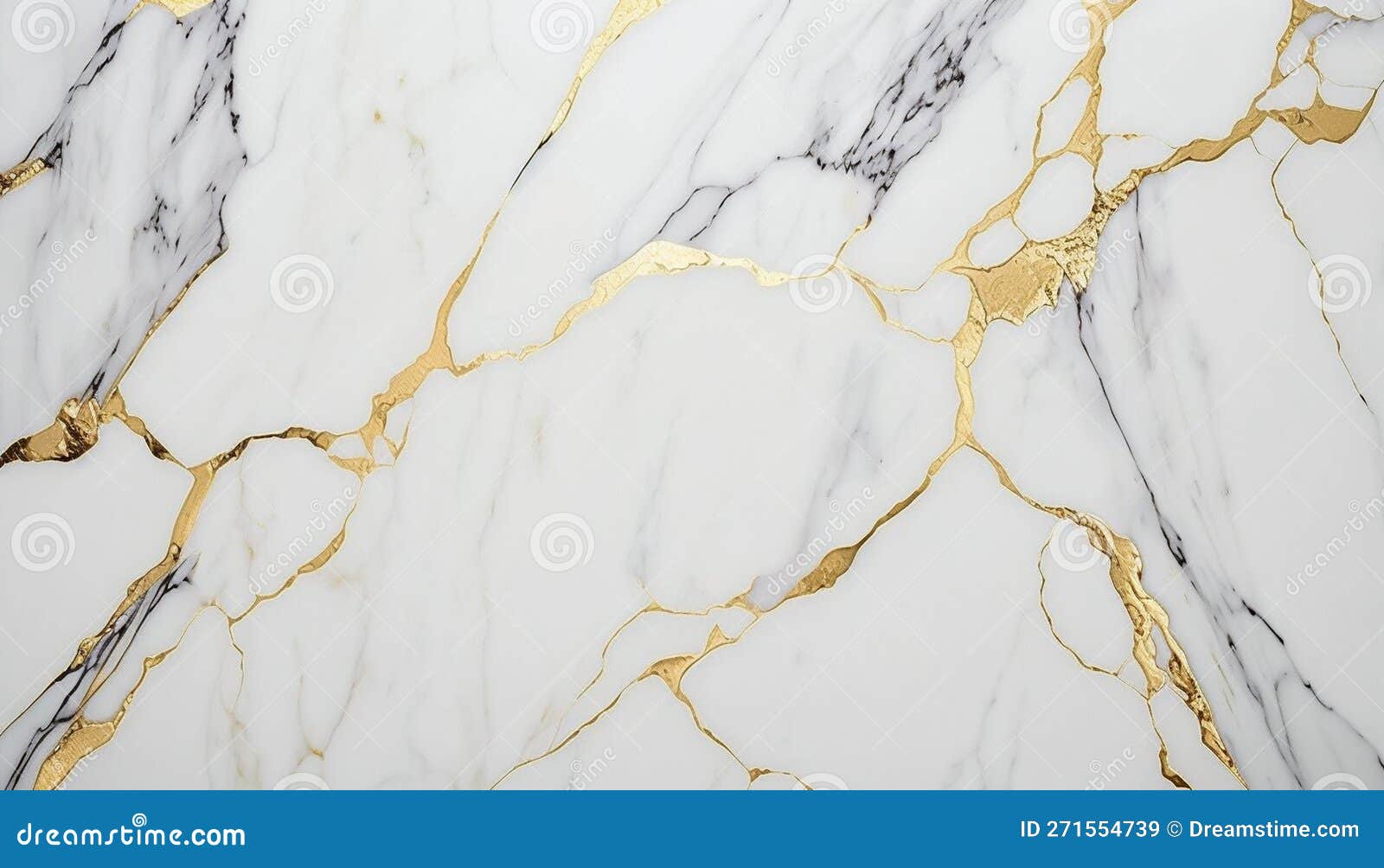 White-golden Marble, Texture. Generative Ai Stock Image - Image of ...