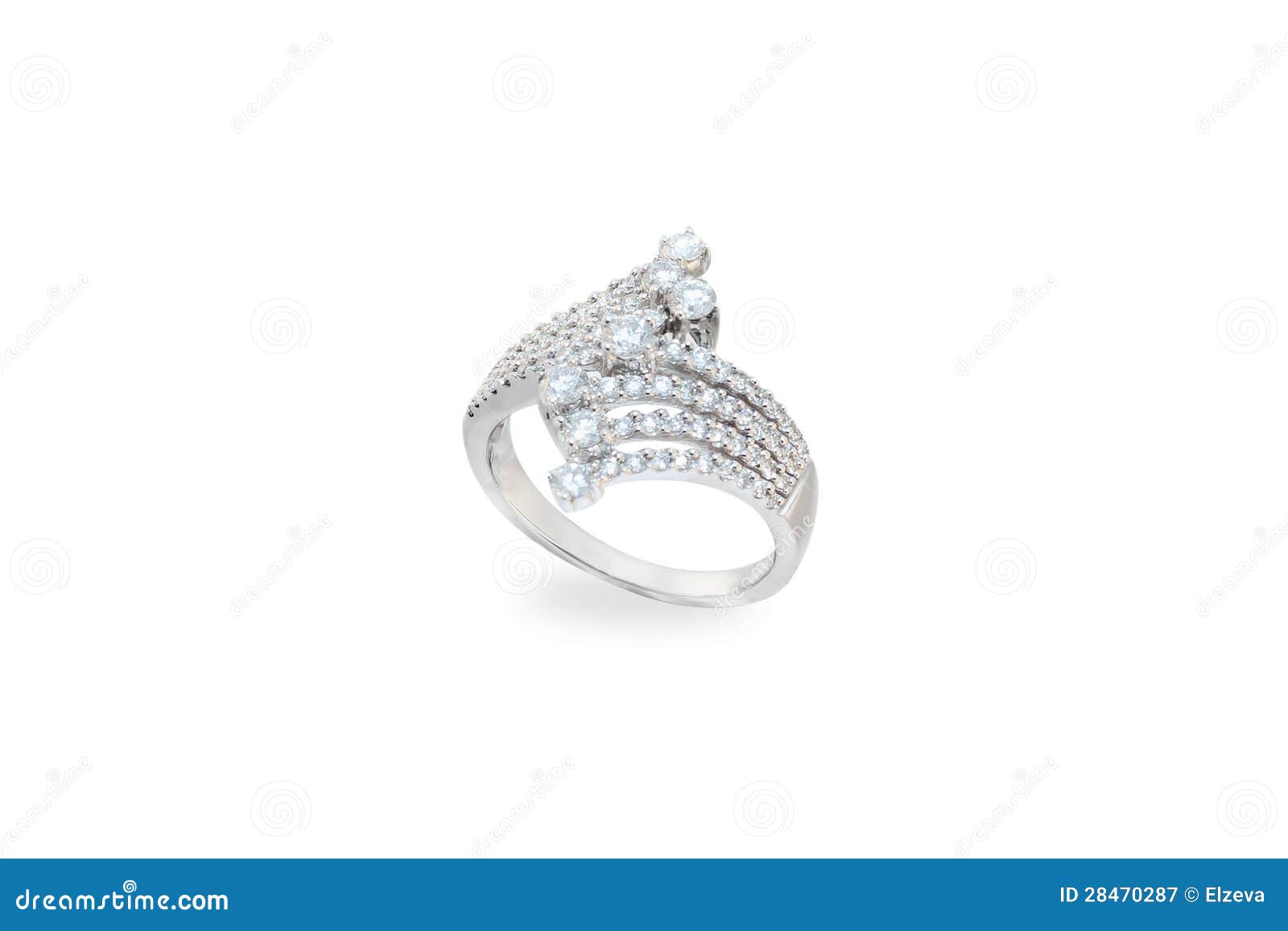 White golden ring stock image. Image of jewell, closeup - 28470287