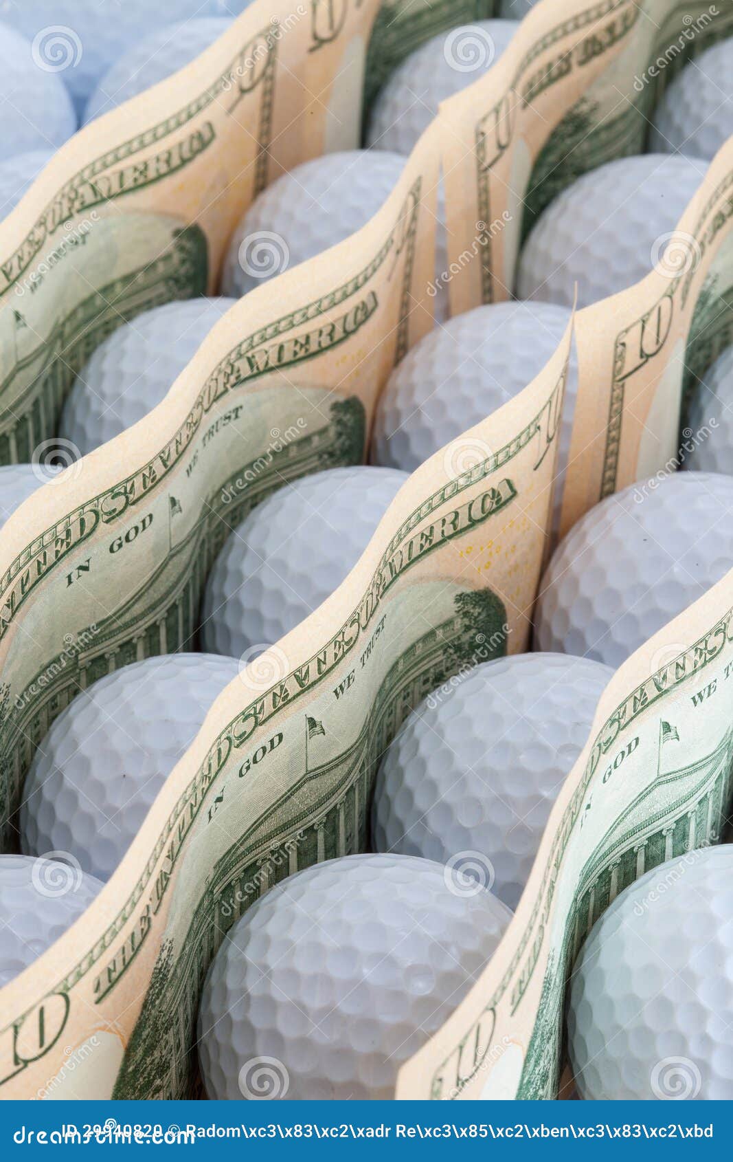 Golf and money stock photo. Image of business, game, golfer - 29940820