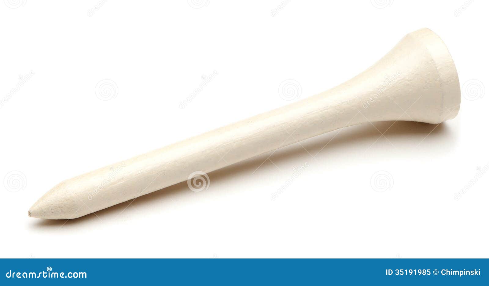 White Golf Ball On Tee. Royalty-Free Stock Image | CartoonDealer.com ...