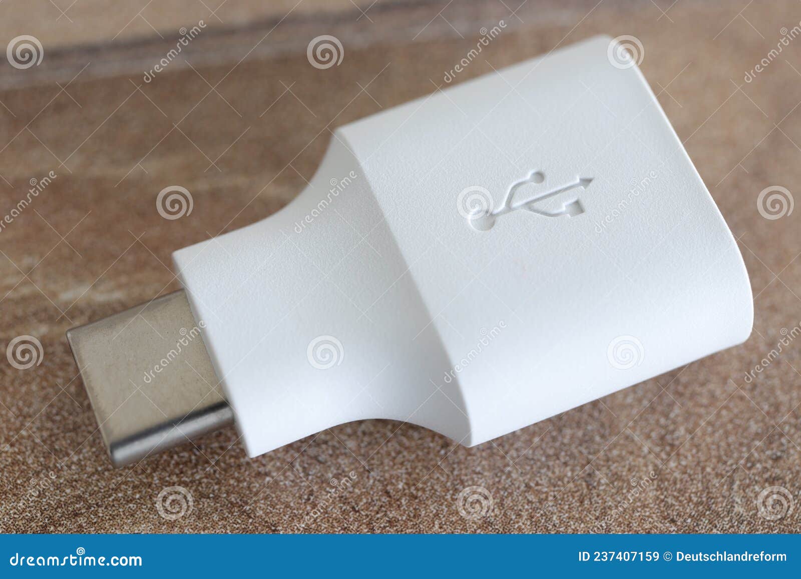 White Google Quick Switch Adapter Stock Image - Image of information ...
