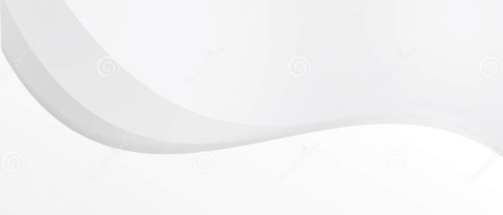 White Gradient Abstract Curve Pattern on Gray Background Stock ...