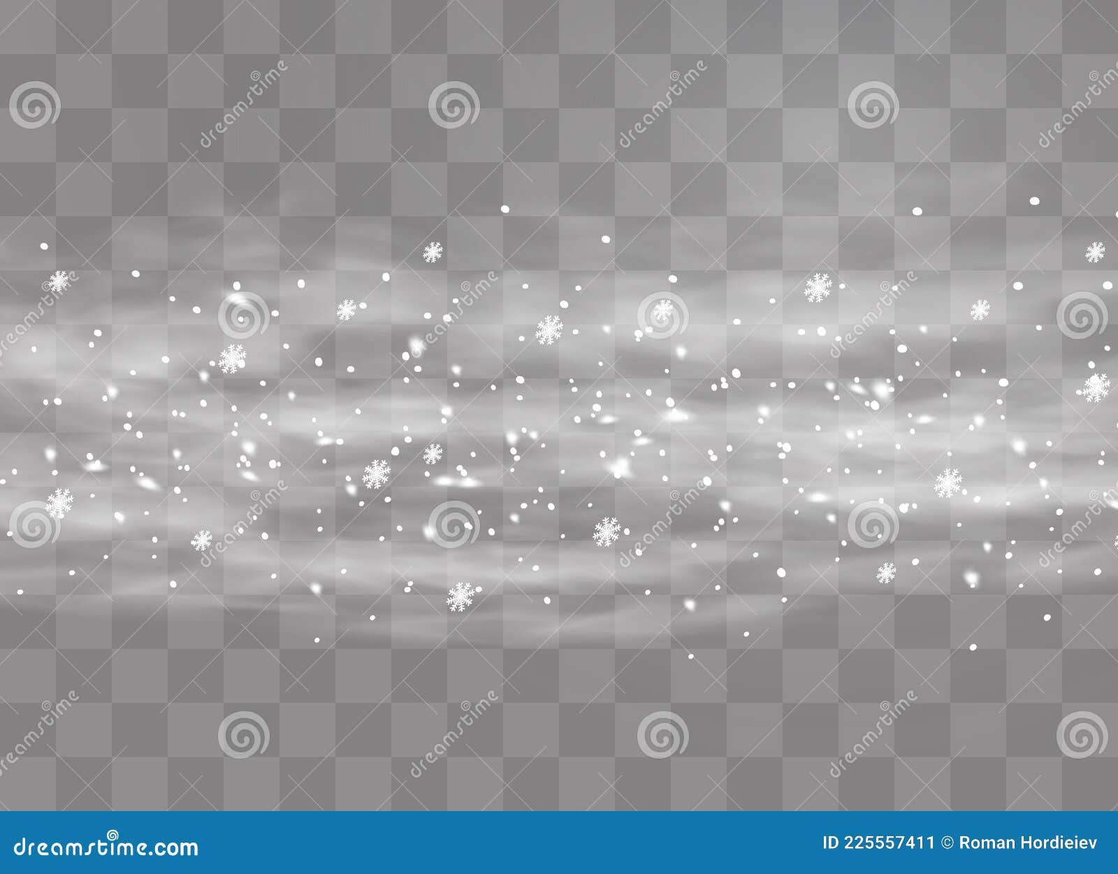 White Gradient Winter Snow Wind with Fog. Stock Vector - Illustration ...