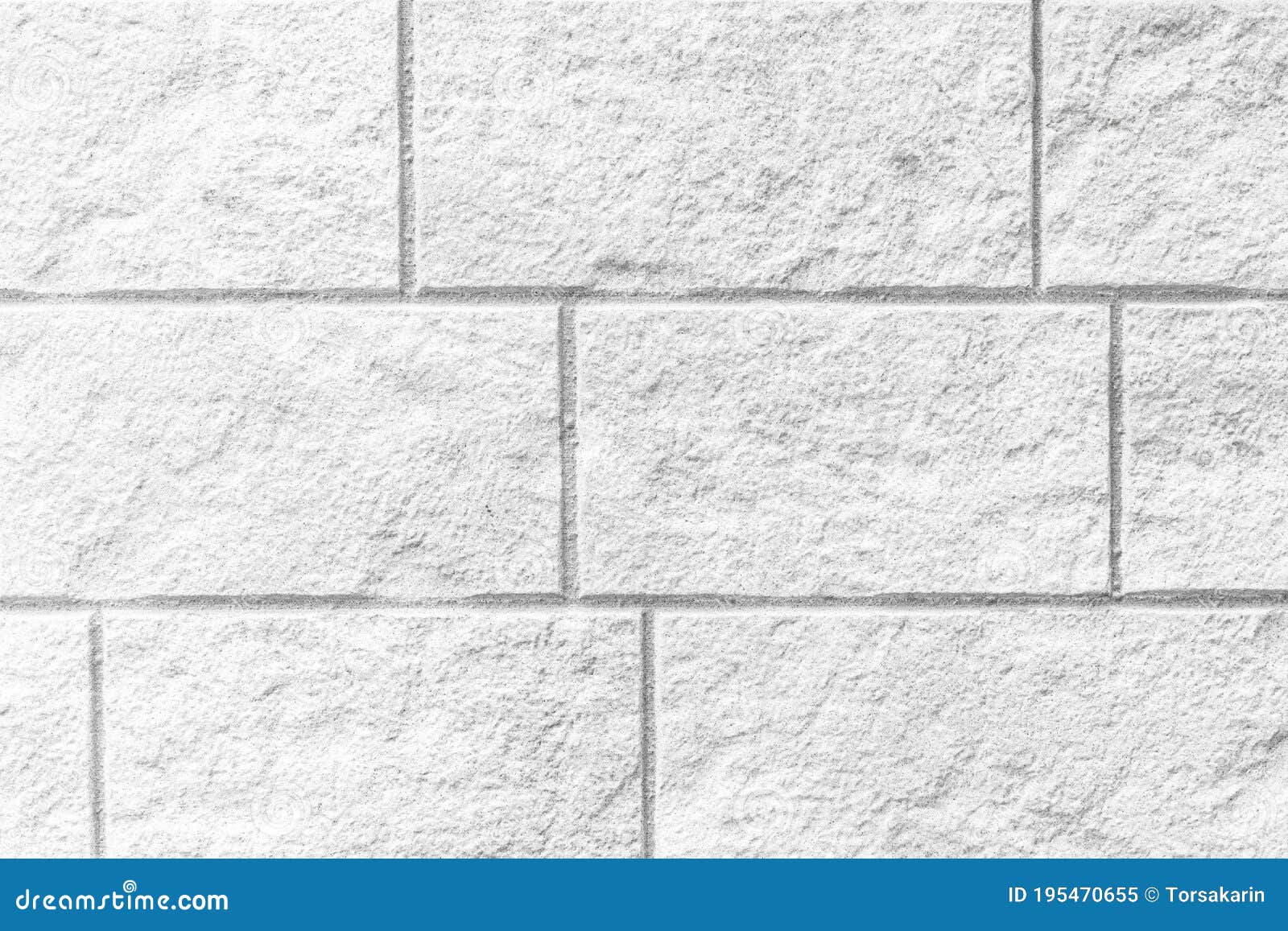 White Granite Block Wall Pattern and Background Stock Image - Image of ...