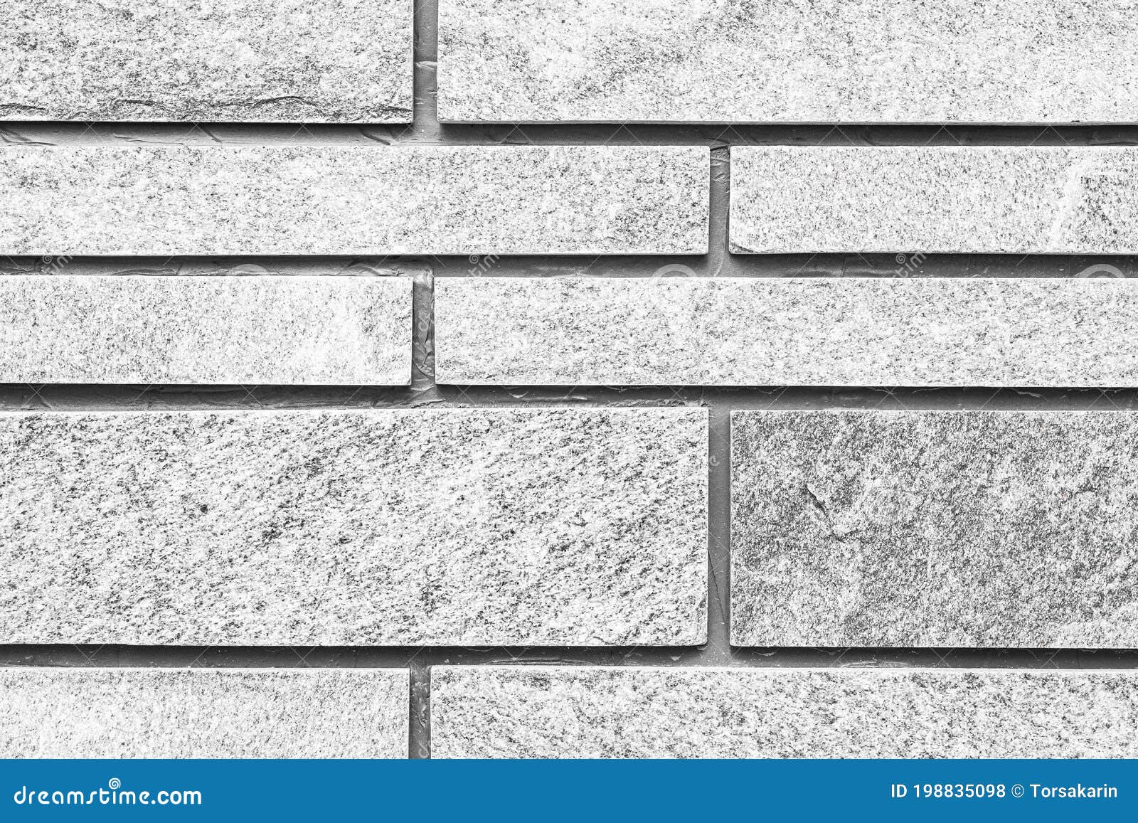 Granite Block Wall Pattern and Background Seamless Stock Photo - Image ...