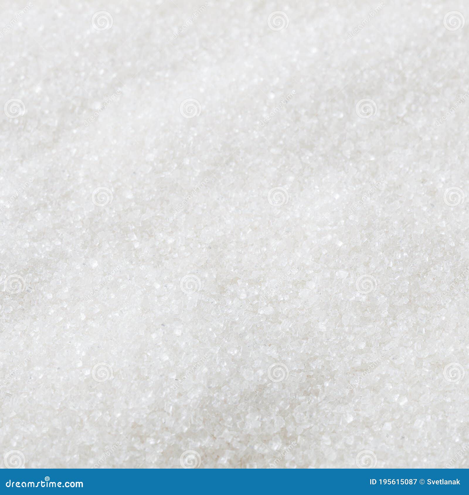 White Granulated Sugar Background Stock Image - Image of grained ...