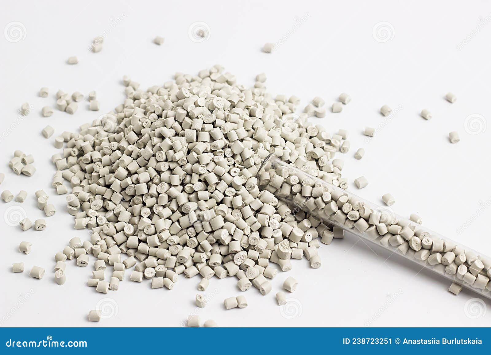 White Granules of Polypropylene, Polyamide. Background. Plastic and ...