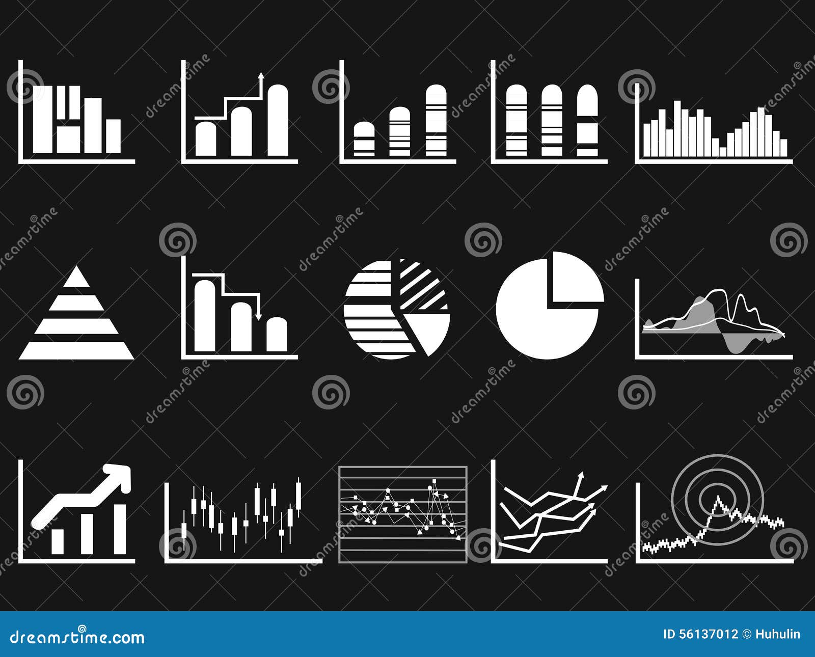 White Bar Graph With Red Arrow Stock Photography | CartoonDealer.com ...